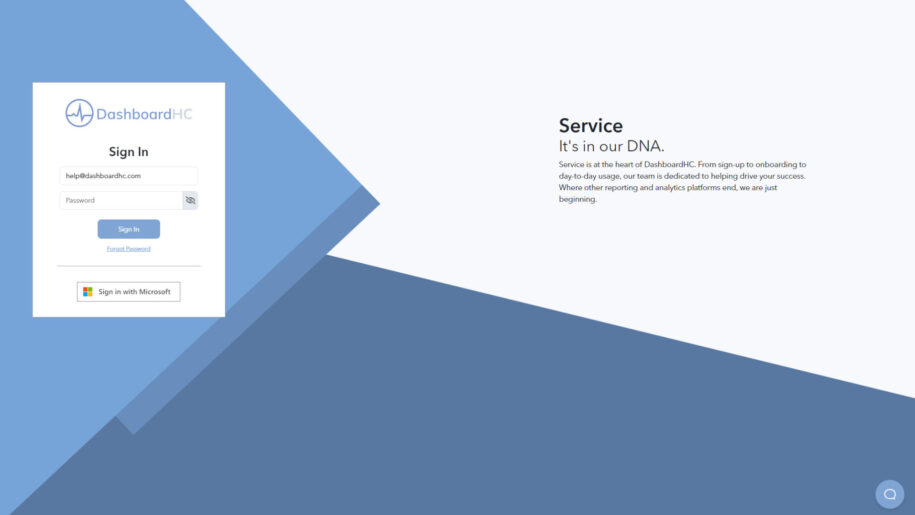 DashboardHC – A Service First Data Company